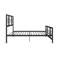 Burma Metal Single Bed In Black | Furniture in Fashion