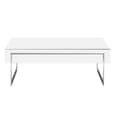 Casa High Gloss Coffee Table With 1 Drawer In White | Furniture in Fashion