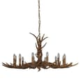 Stag 12 Lights Ceiling Pendant Light In Natural