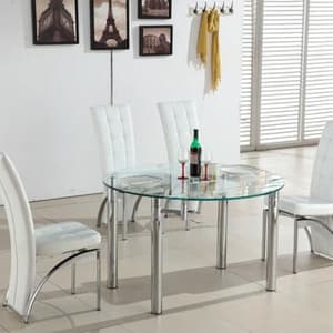 Glass Extendable Dining Table UK – Modern, Room | Furniture in Fashion
