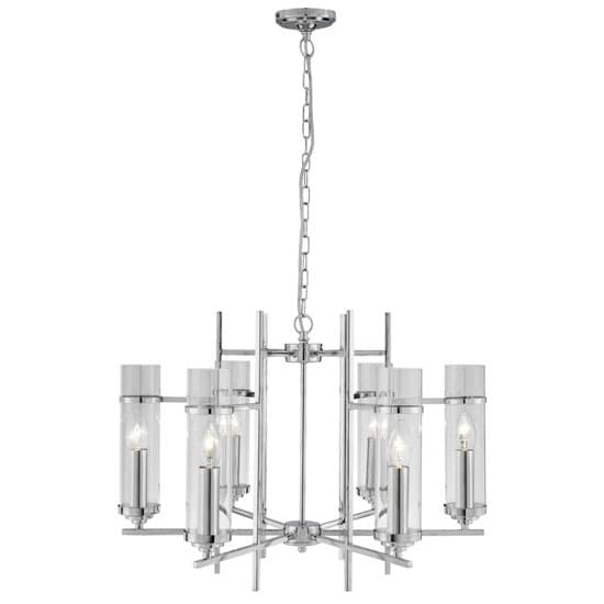 Milo Ceiling Light Finish In Chrome With Suspension Chain | Furniture ...