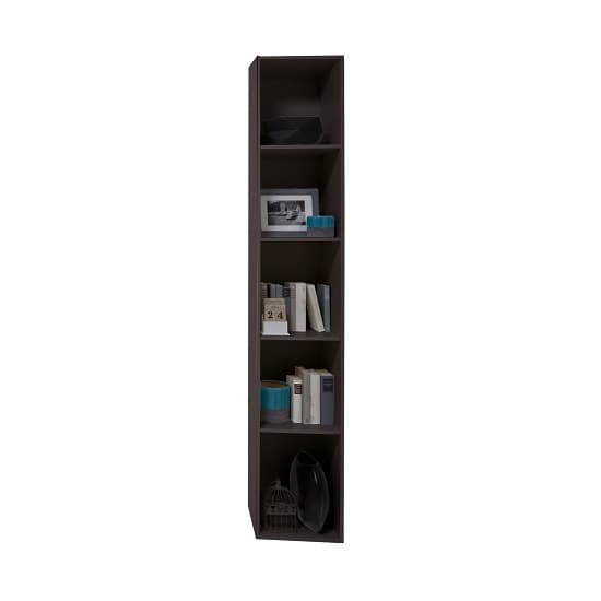 Clovis Shelving Unit In Lave Front Carcase With Concrete Insert ...