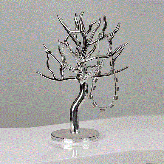 Jewellery Tree In Poly Silver - 25562 Furniture in Fashion | Furniture ...