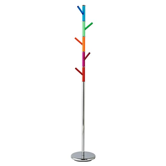 Albion Metal Coat Stand In Multicolour | Furniture in Fashion