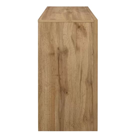 Canton Wooden Console Table With 2 Drawers In Oak | Furniture in Fashion