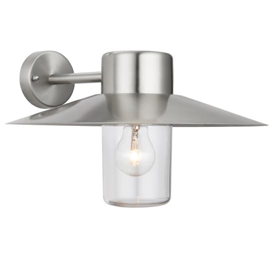 Fenwick Wall Light In Polished Steel | Furniture in Fashion