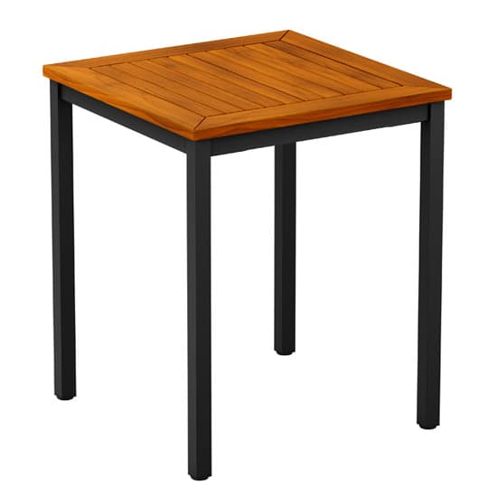 Inchture Square 60cm Wooden Dining Table In Natural | Furniture in Fashion