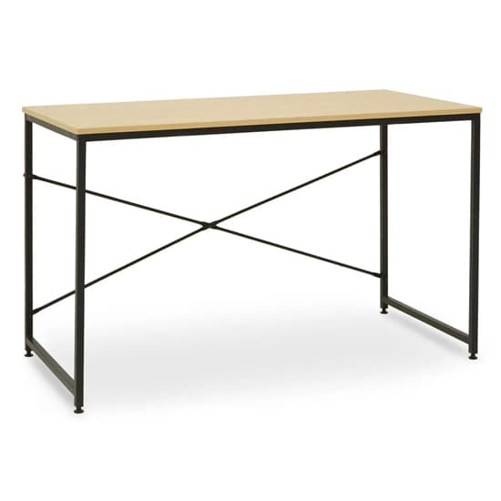 Loxton Wooden Laptop Desk In Light Yellow | Furniture in Fashion