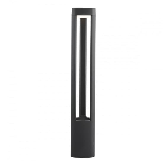 Michigan Outdoor Post Light Tall In Dark Grey | Furniture in Fashion