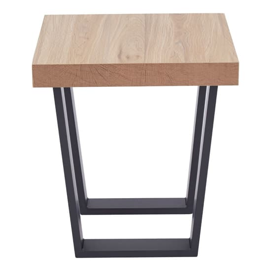 Otell Wooden Side Table With U-Shaped base In Natural | Furniture in ...
