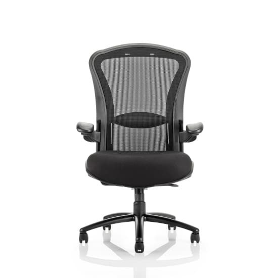 Spencer Modern Home Office Chair In Black With Castors | Furniture in ...