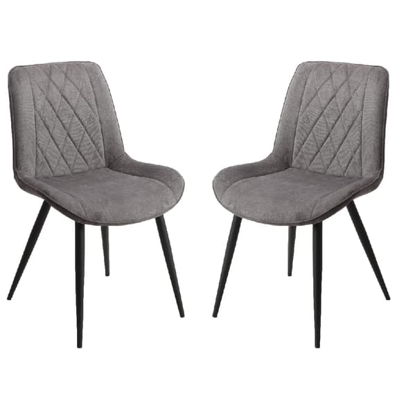 Grey wipeable dining chairs store