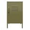 Berlin Metal Locker Storage Cabinet With 1 Door In Olive Green ...