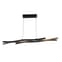 Bloom LED Wood Effect Pendant Light In Black | Furniture in Fashion