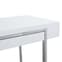 Casa High Gloss Computer Desk With 2 Drawers In White | Furniture in ...