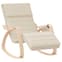 Isla Fabric Rocking Chair In Cream | Furniture in Fashion