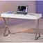 Mayline High Gloss Laptop Desk In White | Furniture in Fashion