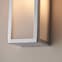 Newham Large Wall Light In Chrome With Frosted Glass Diffuser ...
