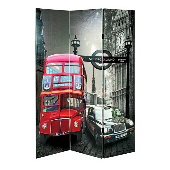 Routemaster Contemporary Colorful Room Divider 21613