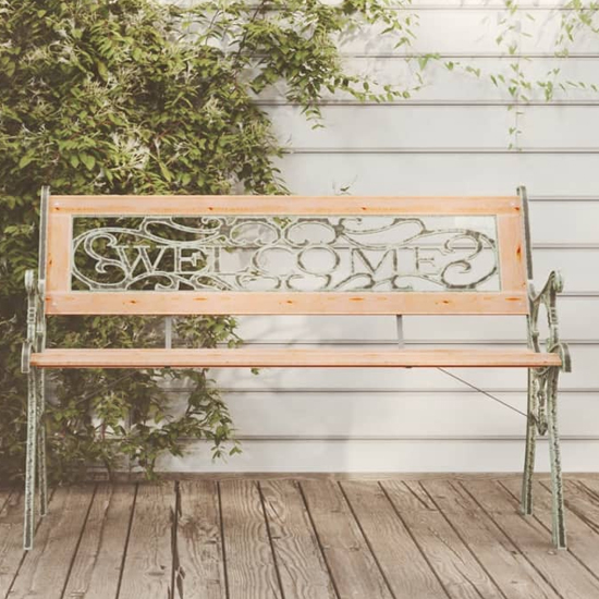 Adyta Outdoor Wooden Welcome Design Seating Bench In Natural ...