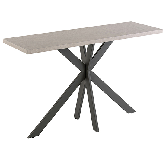 Arcoz Wooden Console Table In Ceramic Effect | Furniture in Fashion