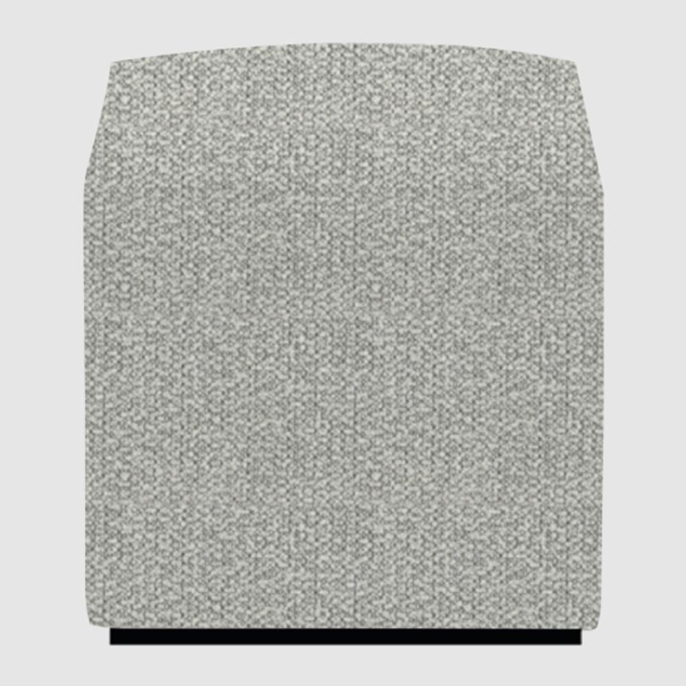 Beano Fabric Square Stool In Calico