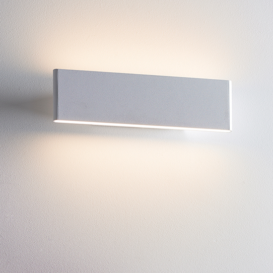 Bodhi LED Small Architectural Wall Light In Matt White