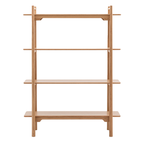 Burbank Wooden Open Shelving Unit In Oak