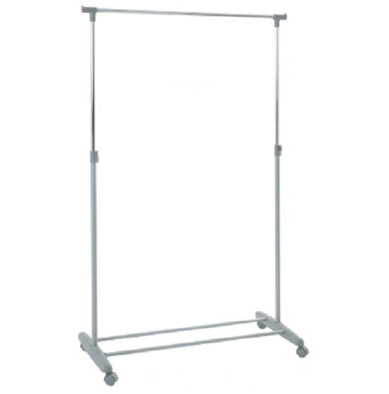 Nessi Clothes Railing In Aluminum Finish | Furniture in Fashion