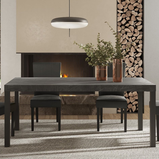 Monton Large Extending High Gloss Dining Table In White | Furniture in ...