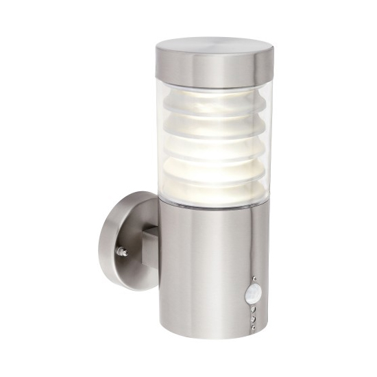 Equinox LED PIR Wall Light In Chrome