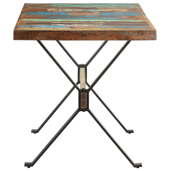 Heinz Medium Solid Reclaimed Wood Dining Table In Multi-Colour ...