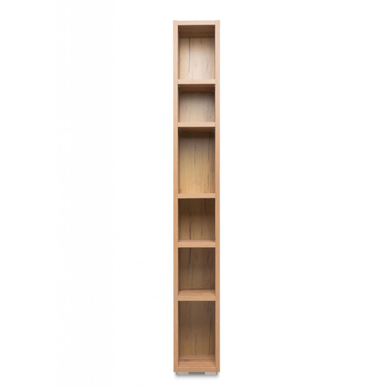 Hilary Shelving Unit Tall In White With 6 Open Compartments | Furniture ...