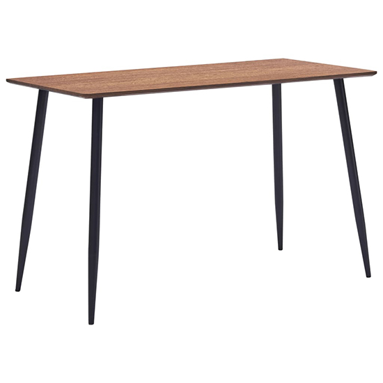 Raviv Small Wooden Dining Table In Brown | Furniture in Fashion