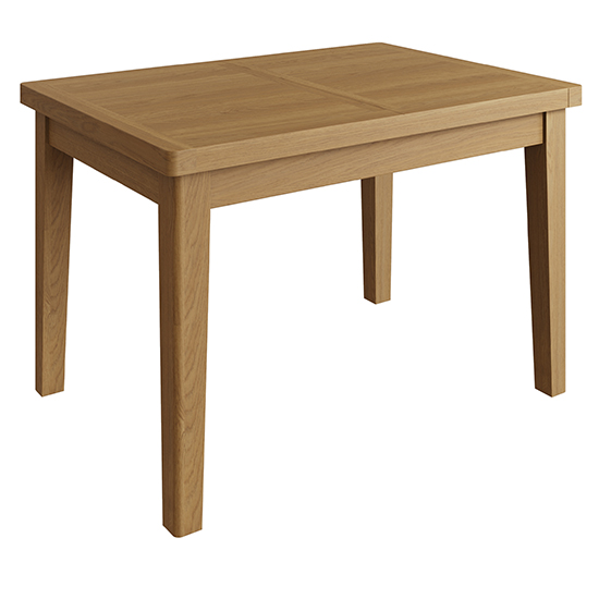 Rosemont Extending 120cm Wooden Dining Table In Rustic Oak | Furniture ...
