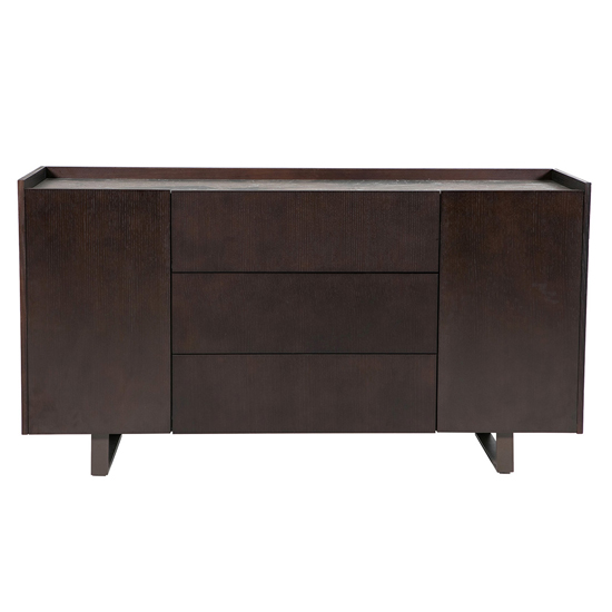 Seta Wooden Sideboard With Stone Top In Espresso | Furniture in Fashion