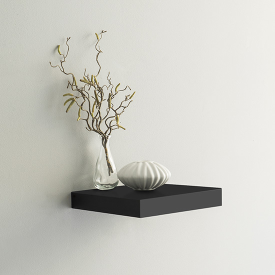 Shelvza Medium Wooden Wall Shelf In Artisan Oak | Furniture in Fashion