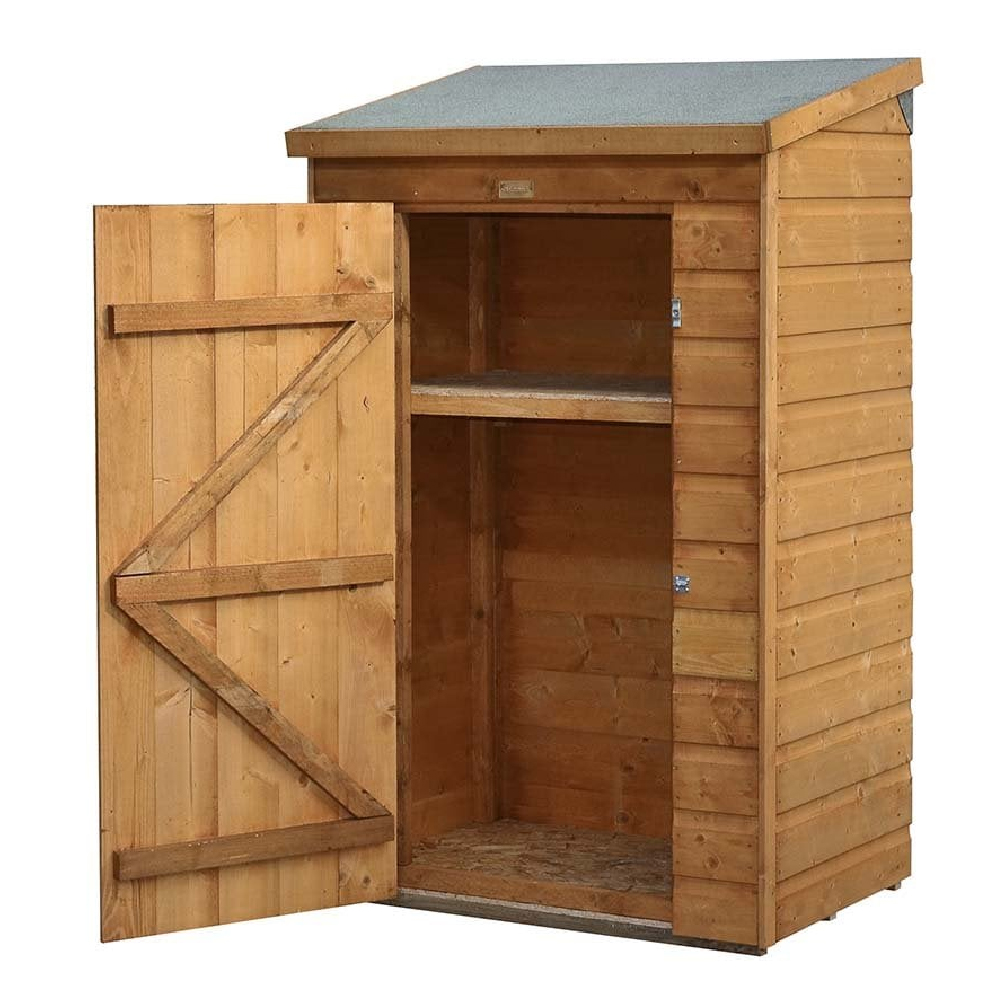 Stroden Wooden Garden Mini Storage In Honey Brown