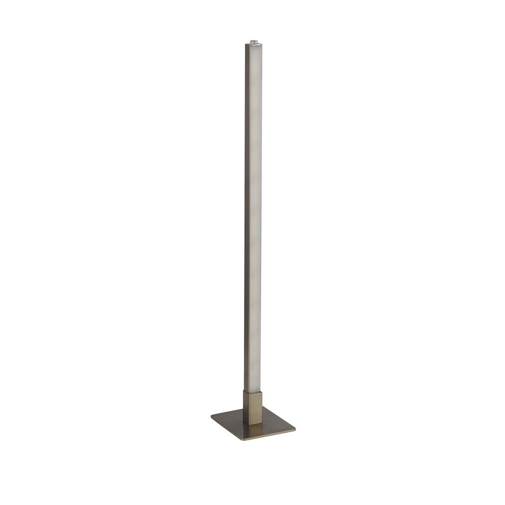 Tribeca LED Table Lamp In Satin Silver
