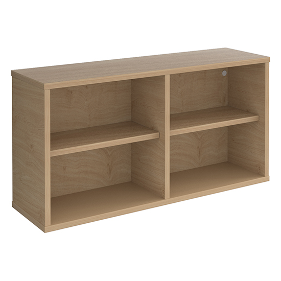 Upton Wooden Box Shelving Unit In Kendal Oak With 4 Shelves | FiF