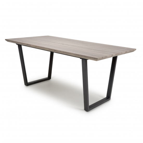 Vitry Large Rectangular Wooden Dining Table In Oak | Furniture in Fashion