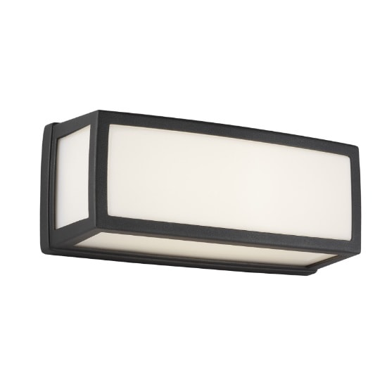 Washington Outdoor Small LED Light Rectangular In Dark Grey | Furniture ...